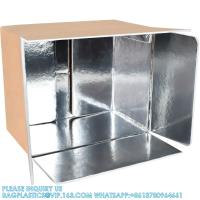 China Thermo Chill Double Insulated Carton With Foil Insulated Bag Liner, Small Mailing Box, Shipping Box For Mailing for sale