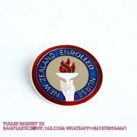 China Wholesale Online Unique Bulk Company Corporate School Logo Security Soft Hard Quality Pin Metal Custom Badge for sale