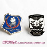 China Wholesale Online Unique Bulk Company Corporate School Logo Security Soft Hard Quality Pin Metal Custom Badge for sale