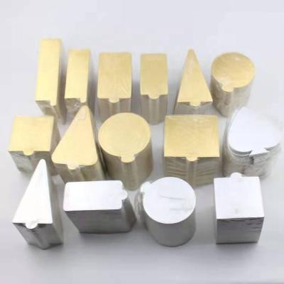 China Mini Round Golden Cake Boards Mousse Cupcake Base Paper Plates Circle Dessert Board Gold/Silver Mini 6cm Round Paper Cake Boards  Mini Square Golden Cardboard Cake Base,Single Cupcake Container for sale