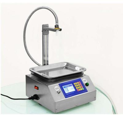 China Bottle Filling Machine, Paste Filling Machine With Real-Time Weight Display, Electric Liquid Filling Machine For Viscous Liquids Such As Honey, Salad Dressing, Ketchup (6-XP(2.64gal/Min) for sale
