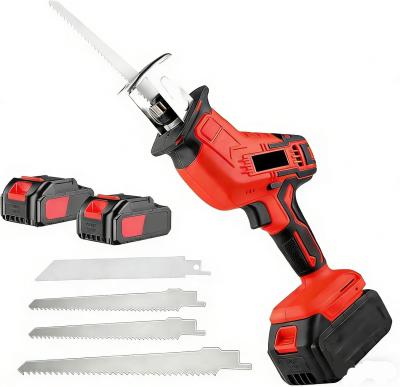 China Portable Bone Cutting Machine, Home Lightweight Electric Bone And Meat Saw, Electric Butchers For Commercial Home, Battery Powered & Lock Switch, For Meat Pork Fish Ribs, With 4 Saw Blades for sale