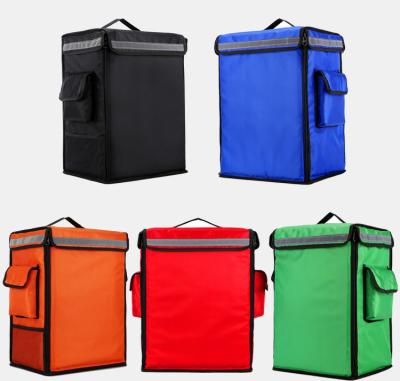 China Custom Logo Large Thermal Insulated Cooler Bag Backpack Food Bag Customized Delivery Backpack Food Delivery Bags Insulated Food Delivery Backpack for sale