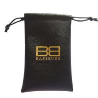 China PU Gold-Stamped Leather Bag, High-Grade PU Spring-Type Automatic Storage Bag, Drawstring Cloth Bag, Coin And Key Storage Leather Bag, Headband-Style Data Cable Storage Bag for sale