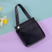 China Biodegradable Bag, Eco Friendly, Purse, Drawstring, New Pu Leather Portable Coin Purse Shrapnel Bag Earphone Storage Bag Handbag Black for sale