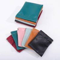 China Biodegradable Fruit Leather Bag Leather Spring Clip Storage Bag Jewelry Bag Portable Shrapnel Automatic Closing To Organize Small Accessories for sale