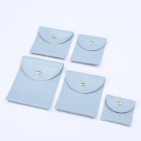 China Biodegradable Fruit Leather Metal Snap Bag Jewelry Bag Jewelry Bracelet Necklace Ring Storage Bag Card Holder Custom Logo for sale