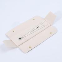 China Microfiber Necklace Storage Bag Long Chain Pendant Jewelry Packaging Bag Travel Portable Dustproof Fashion Bracelet Bag for sale