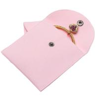 China Elegant Luxury Snap Button Jewelry Velvet Bag Velvet Jewelry Bag Jewelry Packaging Bag Ring Purse Bag Jewelry Storage Bag for sale