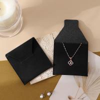 China Environmentally Friendly Customized LOGO Black Velvet Bag Jewelry Snap Button Bag Thickened Velvet Ring Jewelry Storage Bag for sale