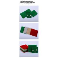 China Double Snap Velvet Bag Double-Sided Velvet Jewelry Bag Earrings Necklace Pendant Storage Packaging Bag Inner Card Board for sale
