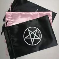 China Manufacturers Supply Manufacturers Satin Bag Satin Bag Drawstring Jewelry Bag Jewelry Gift Bag Silk Dust Bag LOGO Printing for sale