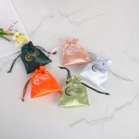 China Manufacturers Supply Manufacturers Satin Bag Satin Bag Drawstring Jewelry Bag Jewelry Gift Bag Silk Dust Bag LOGO Printing for sale