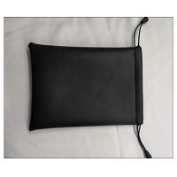 China Manufacturers Supply Black PU Drawstring Bag, Environmentally Friendly Headphone Cable Data Cable Storage Bag, Can Be Used As PU Shrapnel Storage Bag for sale