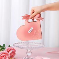 China Romantic Valentine'S Day Portable Gift Box Couple Ring Storage Jewelry Gift Box Chinese Valentine'S Day Heart-Shaped Jewelry Packaging Box for sale