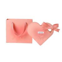 China Romantic Valentine'S Day Portable Gift Box Couple Ring Storage Jewelry Gift Box Chinese Valentine'S Day Heart-Shaped Jewelry Packaging Box for sale