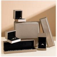China Jewelry Packaging Box Flip Cover Bracelet Ring Jewelry Box High-Grade PU Leather Jewelry Box Set Bracelet Gift Box for sale