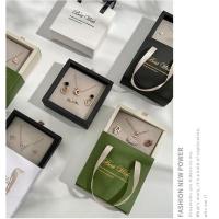 China Environmentally Friendly Jewelry Portable box Foldable Drawer Box For Rings, Earrings, Bracelets, Necklaces, Jewelry Boxes for sale