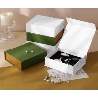 China Environmentally Friendly Jewelry Flip Box Ring Necklace Bracelet Book Box Magnetic Jewelry Storage Jewelry Box for sale