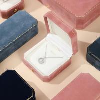 China Gold-Stamped Jewelry Box High-End Ring Box Jewelry Set Box Bracelet Bracelet Necklace Storage Box European Style Jewelry Box for sale