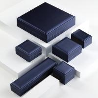 China High-End PU Brushed Jewelry Box, Ring Jewelry Box, High-End Storage Box, Necklace Pendant Box, Bracelet Box, Can Be Printed With LOGO for sale