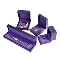 China Customized High-End Luxury Packaging PU Leather Jewelry Box High-End Ring Box Bracelet Pendant Necklace Packaging Box Custom Jewelry Gift Box for sale