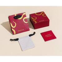 China Customized LOGO Wholesale Tik Tok Live Streaming Hot Jewelry Storage Box Snake Pattern Creative Flip Cover Ring Earring Jewelry Packaging Box for sale