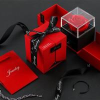 China Necklace Gift Box, Jewelry Box, Valentine'S Day Gift Box Jewelry Gift Box, Drawer-Style Necklace Box, Romantic Gift Box, Valentine'S Day Birthday Jewelry Box Double-Door Ring And Necklace Jewelry Box for sale