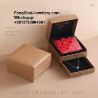 China Necklace Gift Box, Jewelry Box, Valentine'S Day Gift Box Jewelry Gift Box, Drawer-Style Necklace Box, Romantic Gift Box, Valentine'S Day Birthday Jewelry Box Double-Door Ring And Necklace Jewelry Box for sale