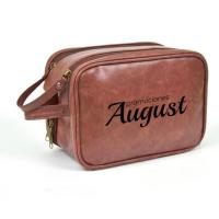 China New Cowhide Pattern Toiletry Bag For Business Trip, Travel, Cosmetics And Bath Supplies Waterproof Storage Bag for sale