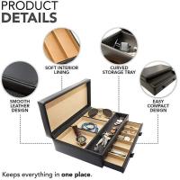 China Manufacturers Customize New Jewelry Boxes, Cosmetic Boxes, Home Convenience Storage Boxes With Large Capacity And Customizable Logos for sale