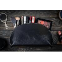 China Manufacturers Customize Factory Supply Tree Paste Leather High-End Cosmetic Bag First Layer Cowhide Large Capacity Cosmetic Storage Bag MAKEUP BAG for sale