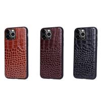 China Phone Case Bagua For Apple IPhone 15/14 13 Hands Mobile Phone Case Full Leather Crocodile Upper And Lower Pattern Protective Cover for sale