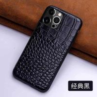 China Phone Case Bagua For Apple IPhone 15/14 13 Hands Mobile Phone Case Full Leather Crocodile Upper And Lower Pattern Protective Cover for sale