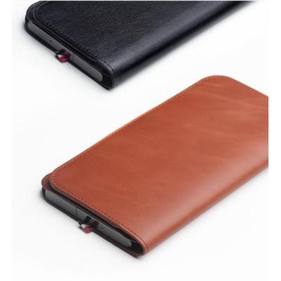 China Suitable For Mobile Phones Huawei Samsung Apple Genuine Leather Mobile Phone Case Wallet Magnetic Buckle Card Holder Cash Multi-Function Business for sale