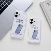 China Suitable For Apple 17pro/17Air/17promax Space Shell Transparent TPU Mobile Phone Case Apple Mobile Phone Case for sale