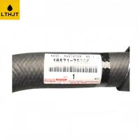 China 16571-75260 Radiator Upper Hose Heavy-Duty EPDM for Prado TRJ120/TRJ150 HiAce TRH220 Hilux Fortuner 2.7L 2004-2019 for sale