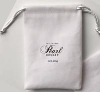 China BRC RPET CA Prop 65 Jewelry Drawstring Pouch Small Velvet Gift Bags 4x5.5'' for sale