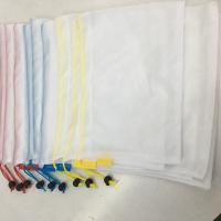 China SMETA RPET Drawstring Produce Bag Organic Fabric Reusable GOTS For Grocery for sale