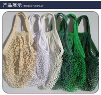 China ISO14001 BRC Reusable Cotton Grocery Bags Mesh AQL Tote For Shopping for sale