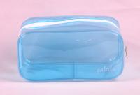 China ISO9001 Zip Lock Plastic Packaging Bag WCA 20x10cm Custom PVC Zipper Bag for sale