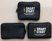 China ISO14001 SMETA Zippered Gift Bags Nylon Polyester Pouch Packaging SGS for sale