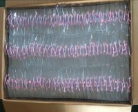 China SCCP BPA PVC Button Bag , ISO9000 Clear PVC Cosmetic Bag Portable case for sale