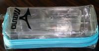 China SMETA BRC Transparent Travel Pouch , 0.2mm Clear Travel Cosmetic case Square EVA for sale