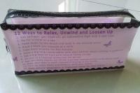 China EN71 0.25mm  Custom Clear Makeup Bag PVC Transparent 4C For Beauty Packing for sale