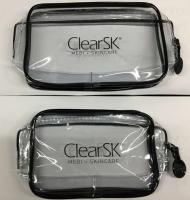 China EN71 Clear Cosmetic Pouch , ISO9001 1C Makeup Transparent Bag EVA PVC Zipper for sale