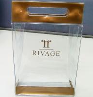 China 16.5cm 2C PVC Plastic Pouch Clear Zip Lock Custom Printed Vinyl bag SGS for sale