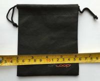 China Gravure 11cm Drawstring Pouch Bags Non Woven Cinch Custom Logo For Jewelry SGS for sale