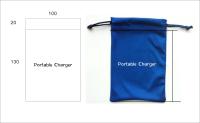 China Silkscreen Small Microfiber Sunglasses Bag , TUV Drawstring Glasses Pouch for sale