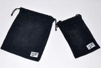 China 280gsm 12cm Drawstring Pouch Bags Microfiber For Mobile Phone Sunglasses TUV for sale